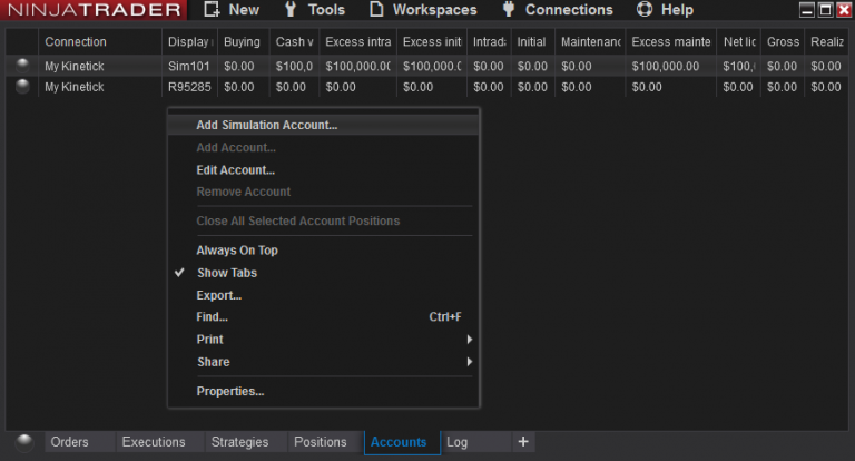 How To: Adding NinjaTrader 8 Demo Accounts (2023)